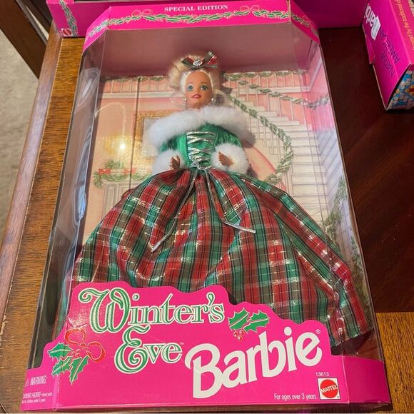 Barbie | Toys | Barbie Special Edition Vintage Winters Eve Barbie New ...